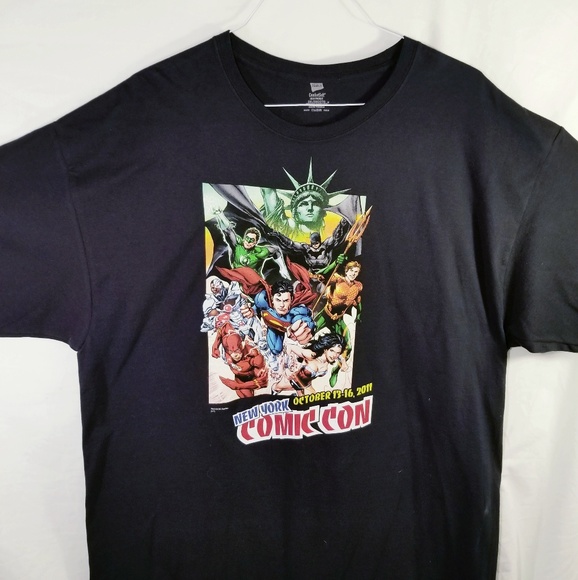 Comic Con | Shirts | Comic Con New York 21 Shirt Size Xxl | Poshmark